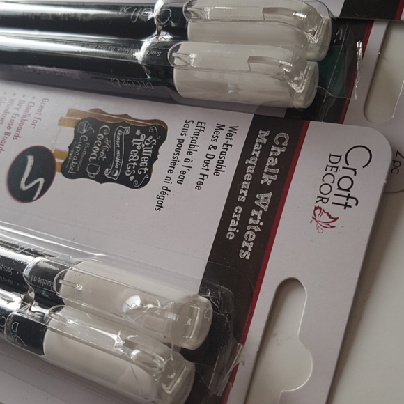 Craft Décor | Office | 6 Pcs 3 Pack Of 2 Craft Dcor Chalk Writer | Poshmark